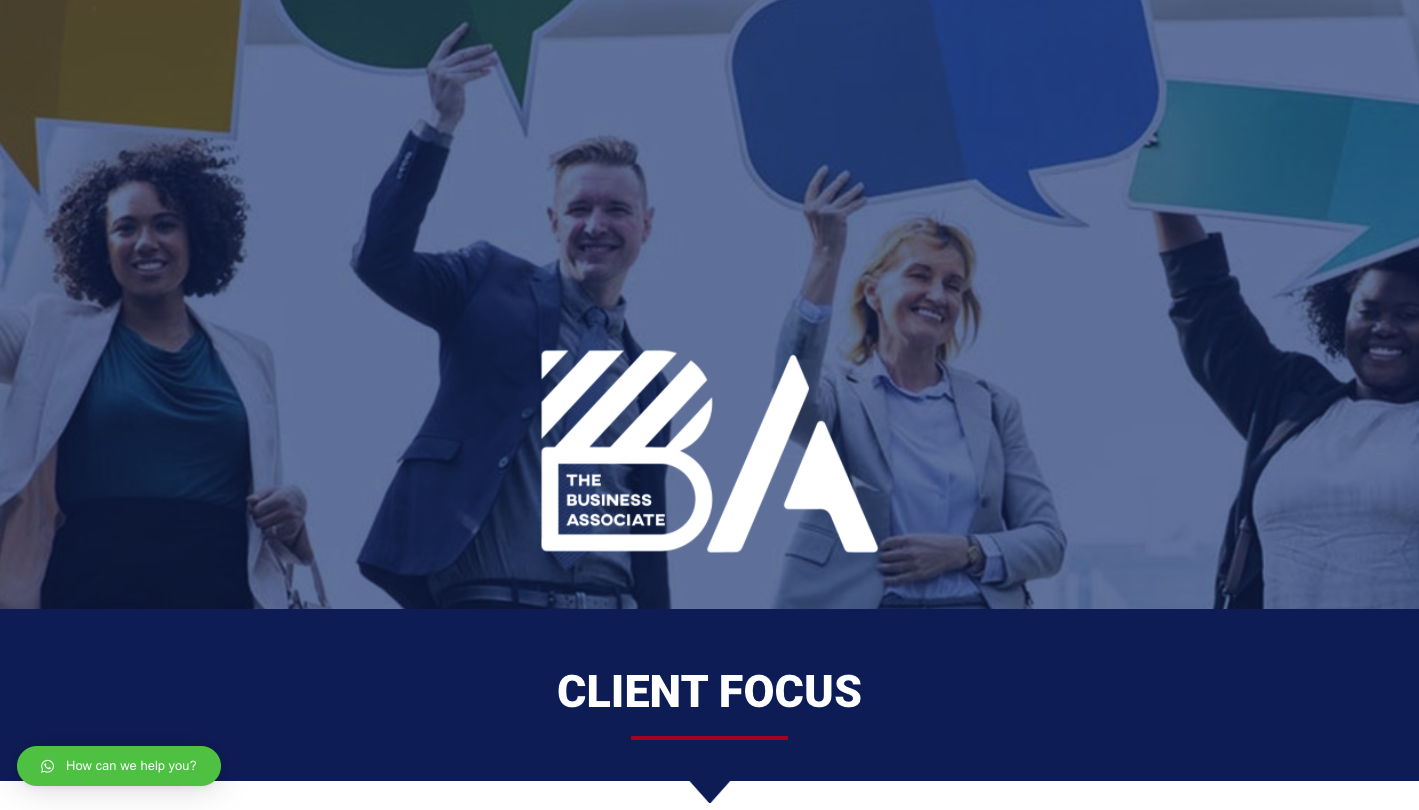 Client Focus - The Business Associate - Corporates & Entrepreneurs.